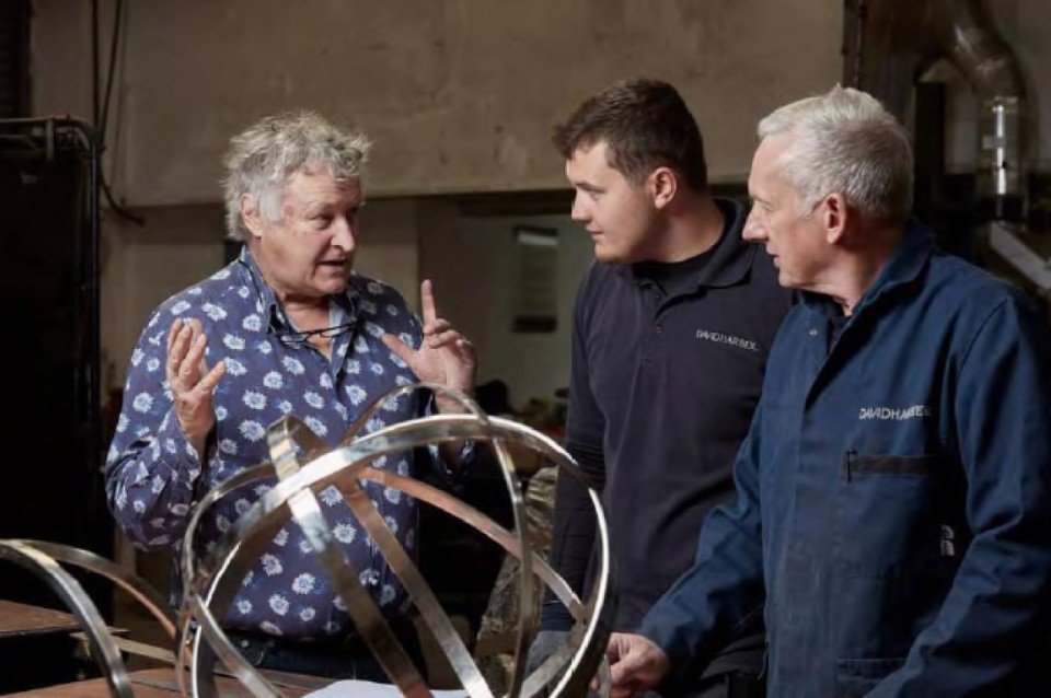 Contemporary Sculptures, Water Fountains & Sundials - David Harber US