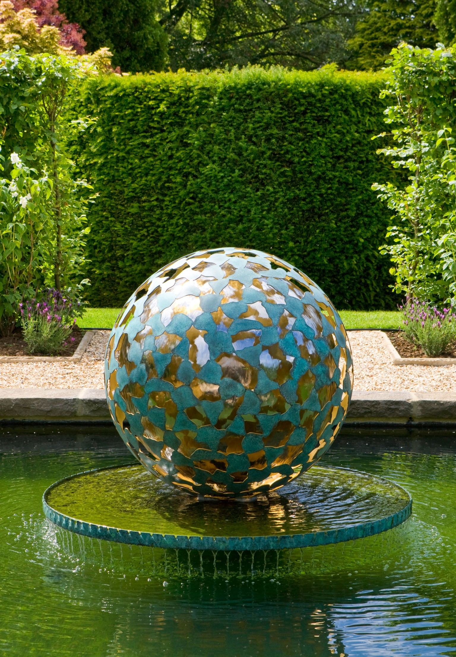 Contemporary Sculptures, Water Fountains & Sundials - David Harber US