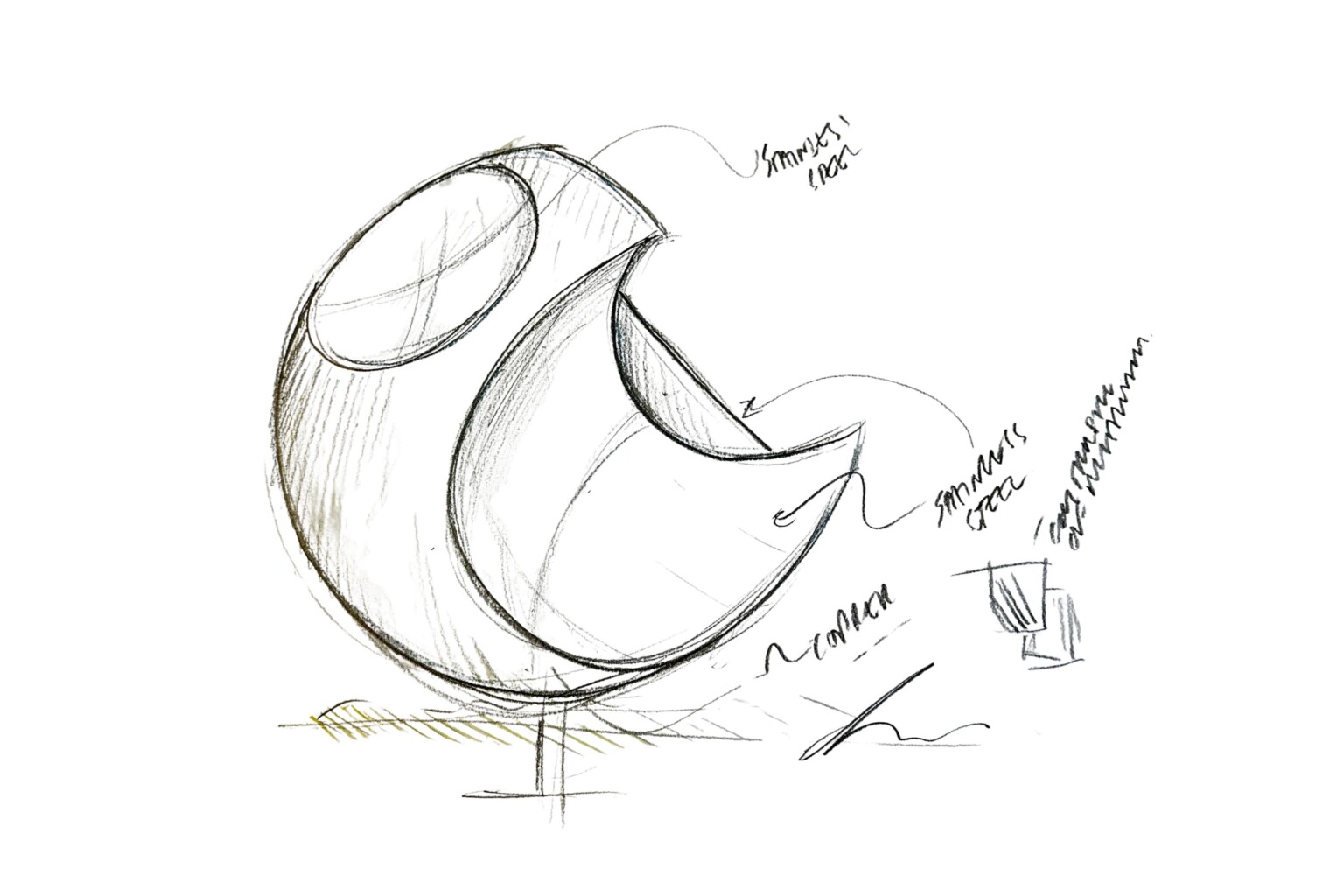 Bite & Bite II, Unusual Outdoor Sphere - David Harber US